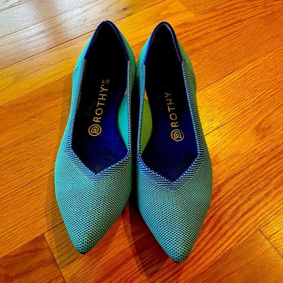 Rothy's | Shoes | Rothys Pointy Toe Flats 85 | Poshmark